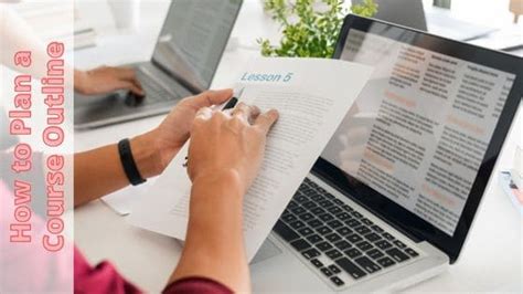 How To Create An Online Course Outline Plus 6 Figure Examples