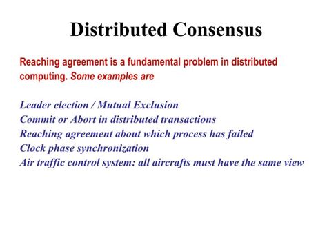 Ppt Distributed Consensus Powerpoint Presentation Free Download Id