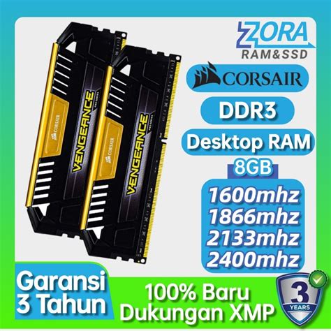 Jual Corsair 8gb Desktop Ram Ddr3 1600 1866 2133 2400mhz Dimm Pc3 12800 Pc3 14900 Memory For