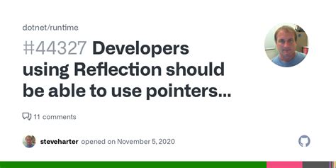 Developers Using Reflection Should Be Able To Use Pointers And Function Pointers · Issue 44327