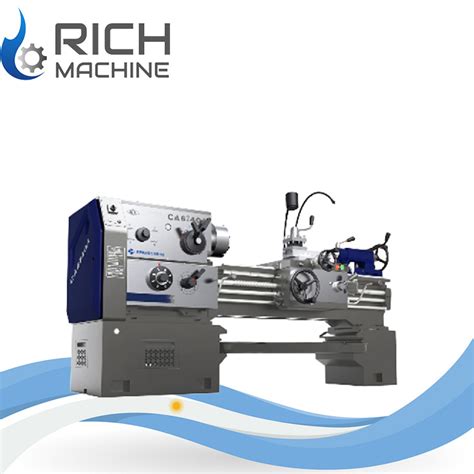 Rich Ca Falt Bed CNC Lathe Machine Metal Processing Manual Lathe With Reasonable Price