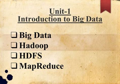 Gfs And Hdfs Introduction Ppt