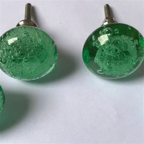 Green Glass Door Knobs Etsy Green Glass Door Knobs Etsy