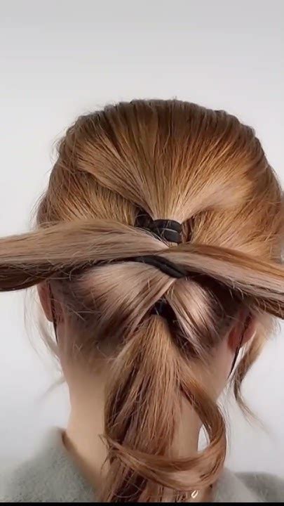 겨울에 어울리는 헤어스타일 셀프 올림머리 Hair Koreastyle Hairstyle 헤어 Youtube
