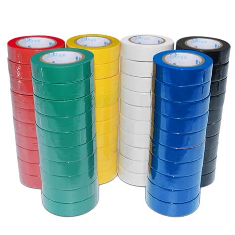 10pcs/lot 10 Meters Electrical Tape PVC Insulation Tape Waterproof ...