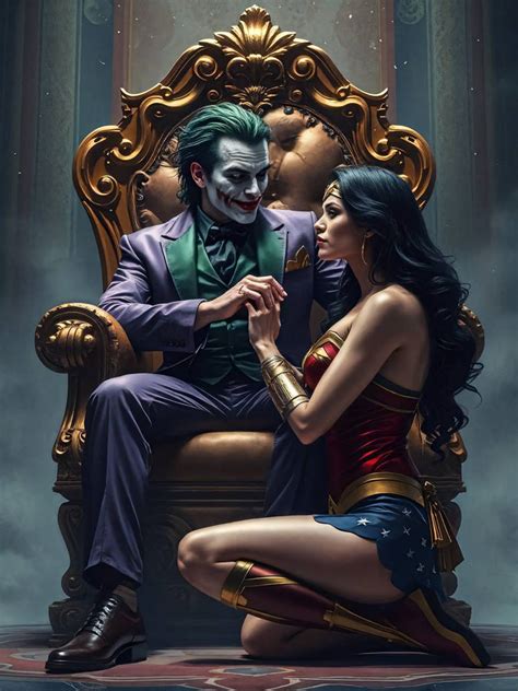 Joker And Wonderwoman Couple By Bignik55 On Deviantart