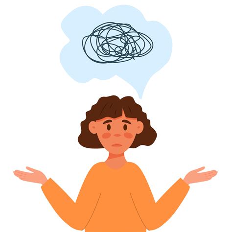Confused Woman Clipart