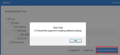 Oracle Apex Enable Multiselected Feature Of Oracle Apex Tree