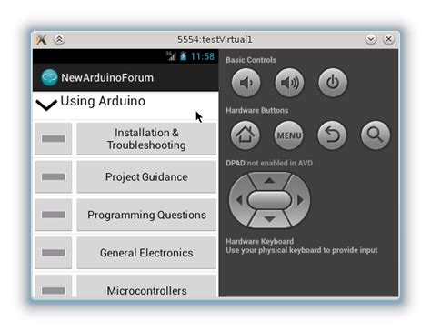 ITA Arduino Forum App Test Development Bar Sport Arduino Forum