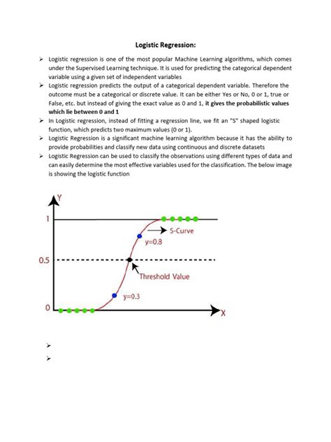 Logistic Pdf Logistic Regression Regression Analysis