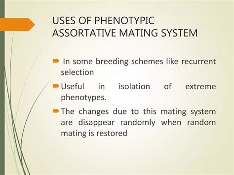Mating Systems Population Genetics Pptx