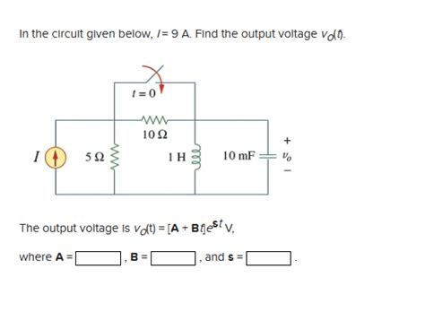 Solved In The Circuit Given Below I A Find The Output Chegg