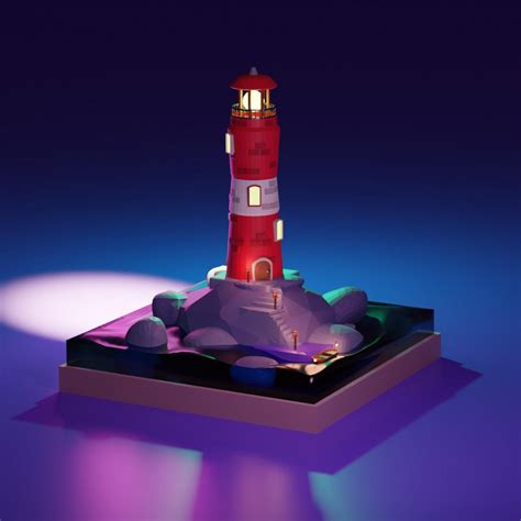 Lighthouse Polygon Perspective 2022 R3dmodeling