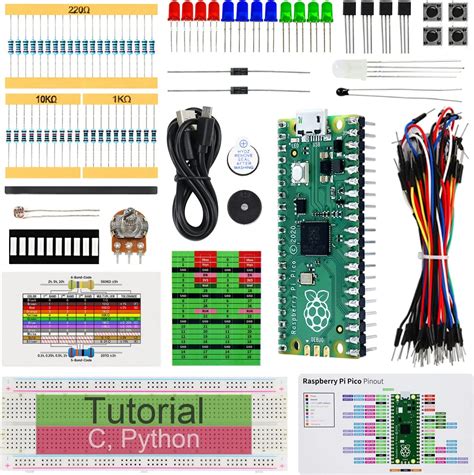 Jp Freenove Raspberry Pi Pico Arduino Ide と互換性あり はんだ付け済み