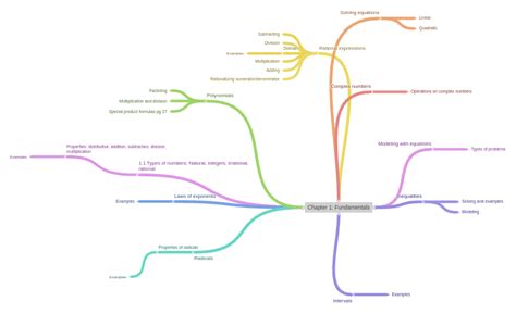 chapter 1 fundamentals coggle diagram