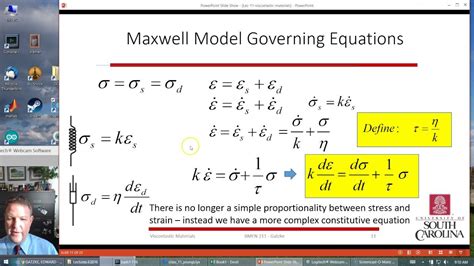 Viscoelastic Models Youtube