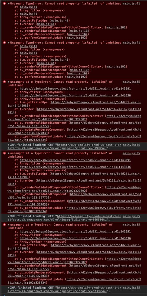 Domain Activation Is Failed Js Error Prevents Any Action · Issue 187 · Aws Amplifyamplify