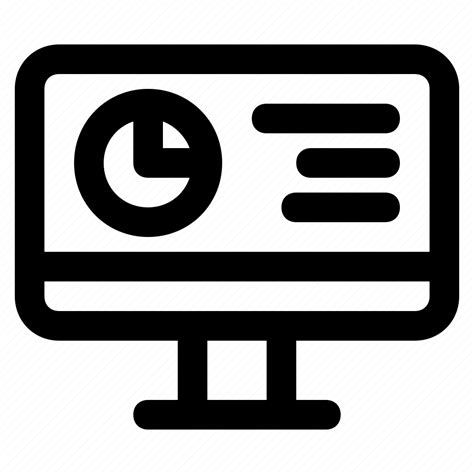 analystics chart monitoring report statistics icon download on