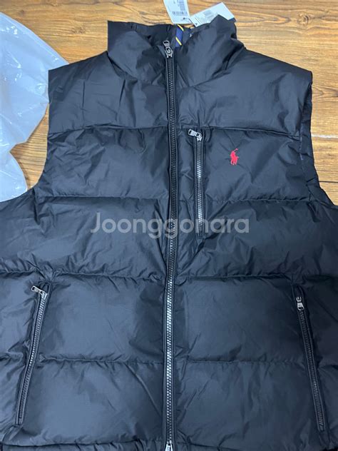 새상품폴로 패딩 조끼 Xxl 남성의류 중고나라