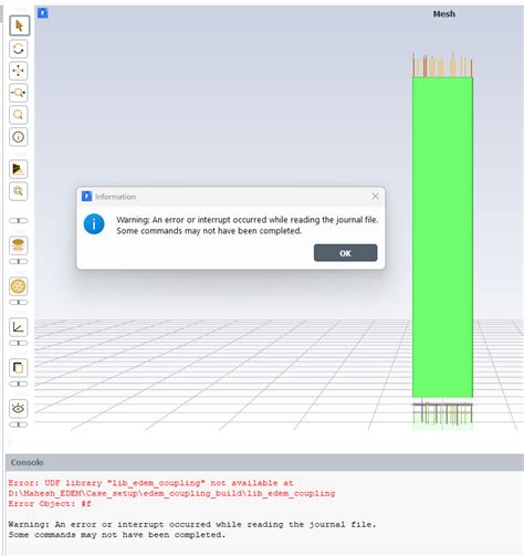 Couple Edem20222 And Fluent 2022 R2 Error — Altair Community