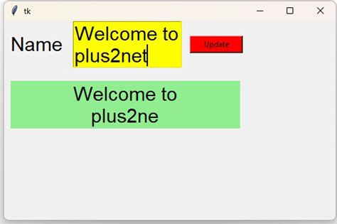 Tk End Python Tkdocs Tutorial