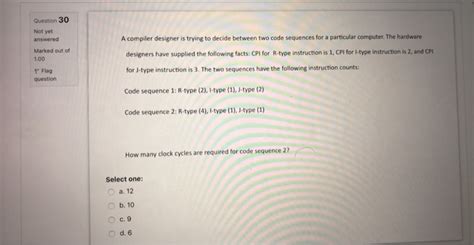 Solved Question 23 Not Yet Answered A Compiler Designer Is