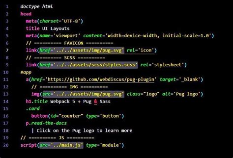 how to use pug and sass in webpack 5 2022 🐶 dev community