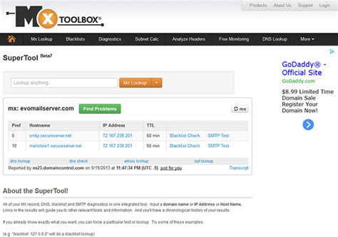 2 EVO S Network Setting Status On Status Page