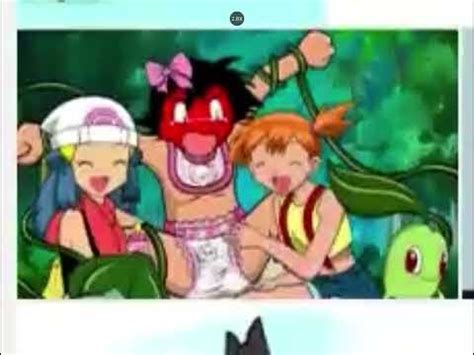 Look What I Found Not For Violatingash Wearing A Diaper In A Pokémon