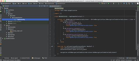 Android Studio 3 0 코틀린 프로젝트 생성하기
