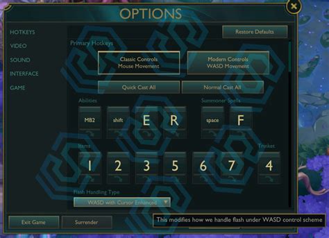Massive League Of Legends Gameplay Change As WASD Control Scheme Is Introduced Esports Gg