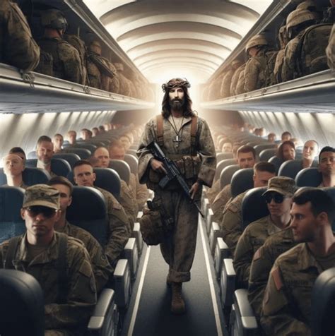 Army Jesus Gets Deployed Rreligiousfruitcake