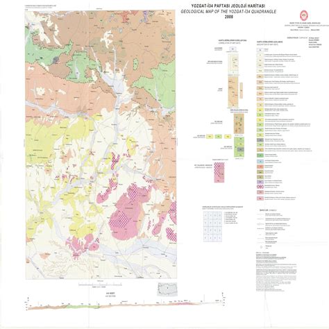 utm georeferencing a geological map of the yozgat 134 quadrangle