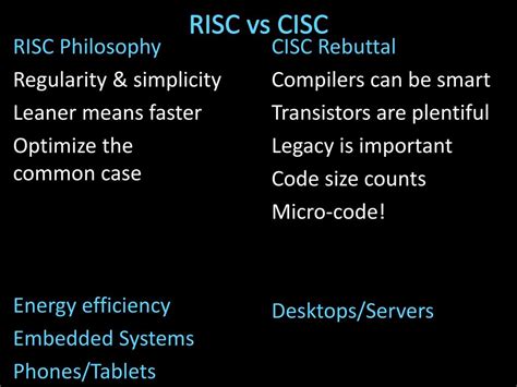 Ppt Risc Cisc And Isa Variations Powerpoint Presentation Free Download Id1581343