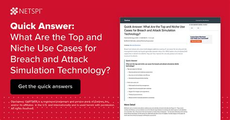 What Are The Top Use Cases For Breach And Attack Simulation Technology