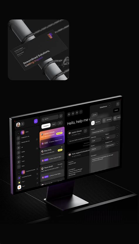 CRM System Development Services UX UI Design Images Behance