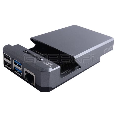 argon neo raspberry pi 4 case minimalist slim alum vicedeal