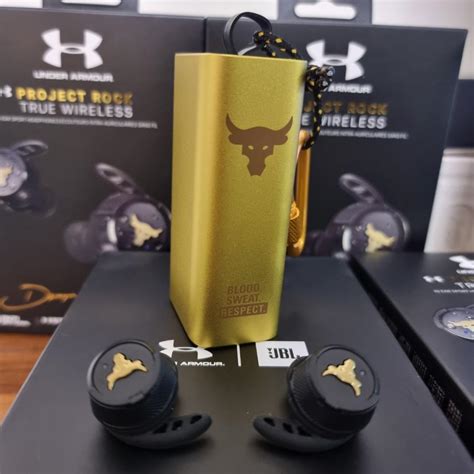 Jbl Under Armour Project Rock Edition True Wireless Flash Headphones Gold Canoeracing Org Uk