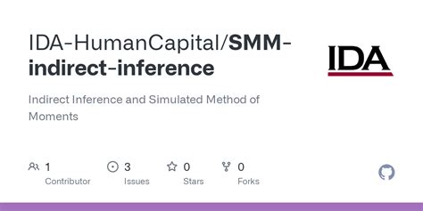 Github Ida Humancapitalsmm Indirect Inference Indirect Inference And Simulated Method Of Moments