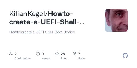 Github Kiliankegelhowto Create A Uefi Shell Boot Drive Howto Create