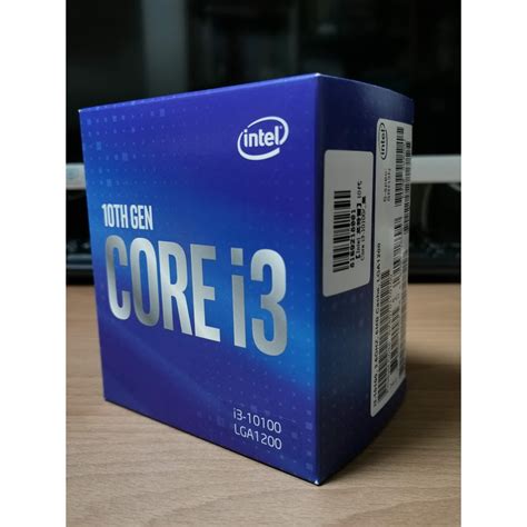極新 Intel Core I3 10100 Cpu 聯強保固 蝦皮購物