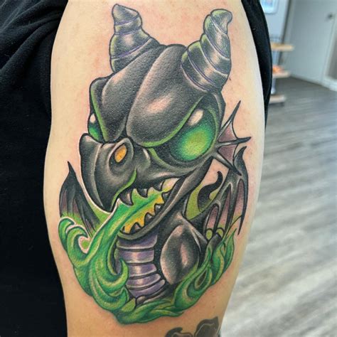 Tattoo Dragon Maleficent Best Maleficent Tattoo Ideas Vondy