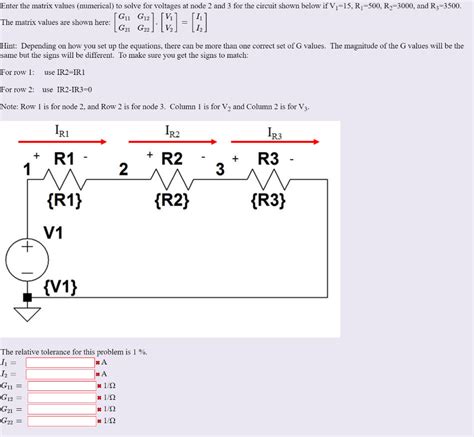 solved enter the matrix values numerical to solve for