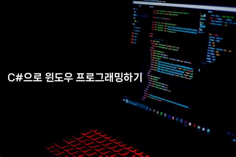 C으로 윈도우 프로그래밍하기 씨샵샵 C으로 윈도우 프로그래밍하기 씨샵샵