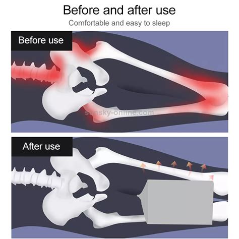 정형 외과 메모리 폼 무릎 쐐기 베개 수면 좌골 신경통 등 엉덩이 관절 통증 완화 윤곽 허벅지 다리 패드 지원 쿠션