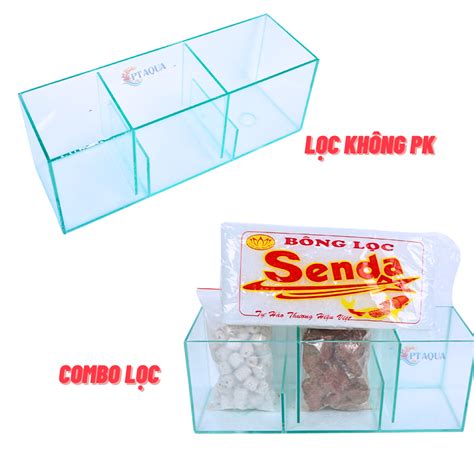 Glass Aquarium Overflow Filter 30cm 40cm 50cm Helps Purify Water To Create Microbiology For