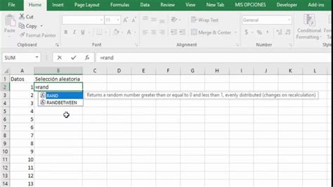 Cómo Hacer Una Selección Aleatoria En Excel Recursos Excel