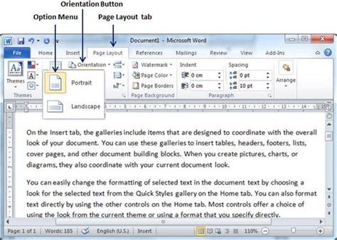 Killosworld Blogg Se How To Change Page Layout In Word For One Page Only