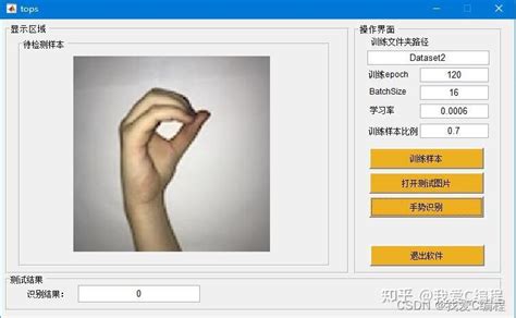 m基于深度学习网络的手势识别系统matlab仿真 包含gui界面 知乎