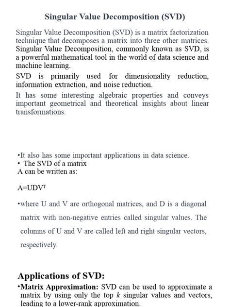 edab module 5 singular value decomposition svd pdf logistic